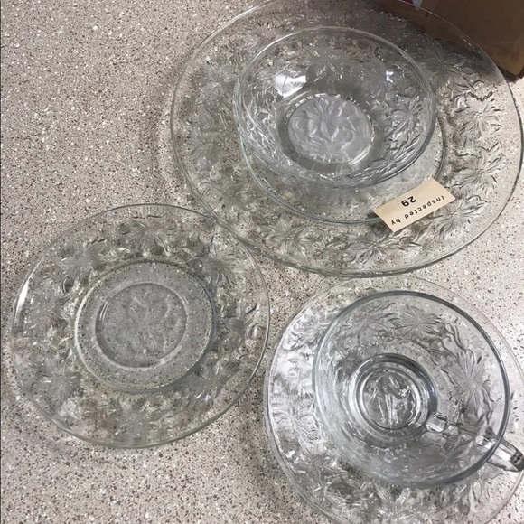 Princess House | Dining | Nwt Princess House Serving Set 5 Pieces ...